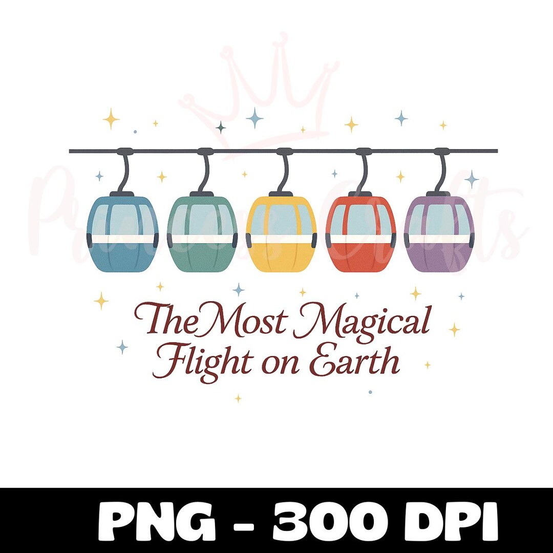 Most Magical Flight on Earth | Magical Gondola Ride Clipart | Theme ...