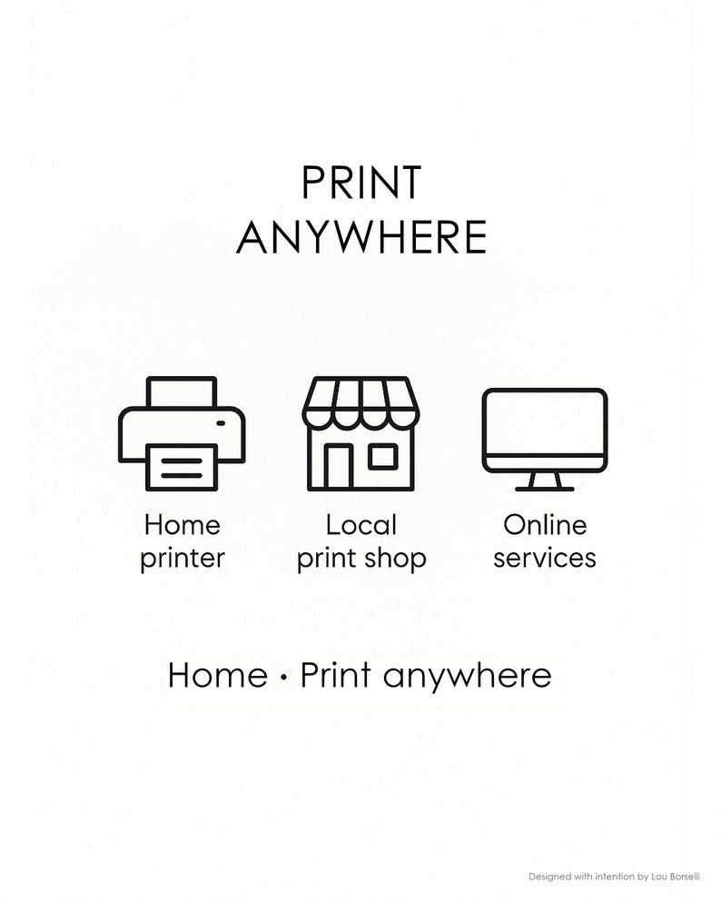 The Light Always Returns Quote Print | Minimalist Printable Wall Art ...