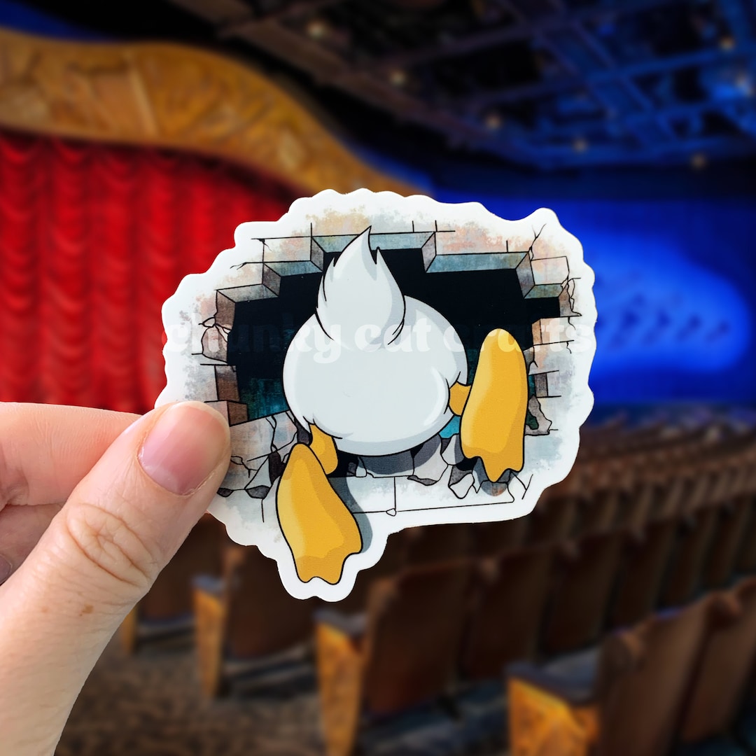 Mickey's Philharmagic Donald Duck Sticker - Disney Parks Stickers - Etsy