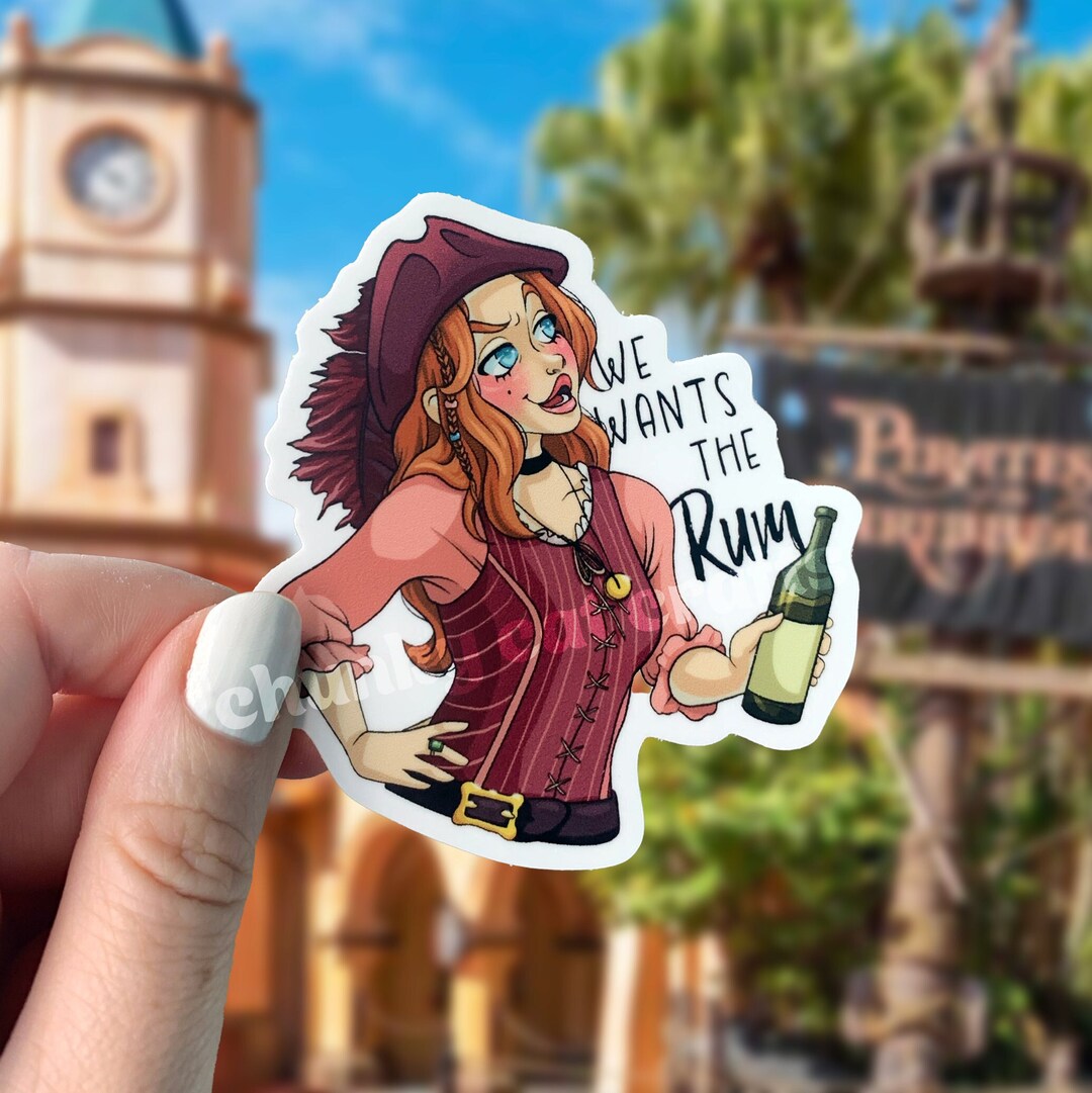 Redd - Pirates of the Caribbean Disney Ride Sticker - Disney World ...