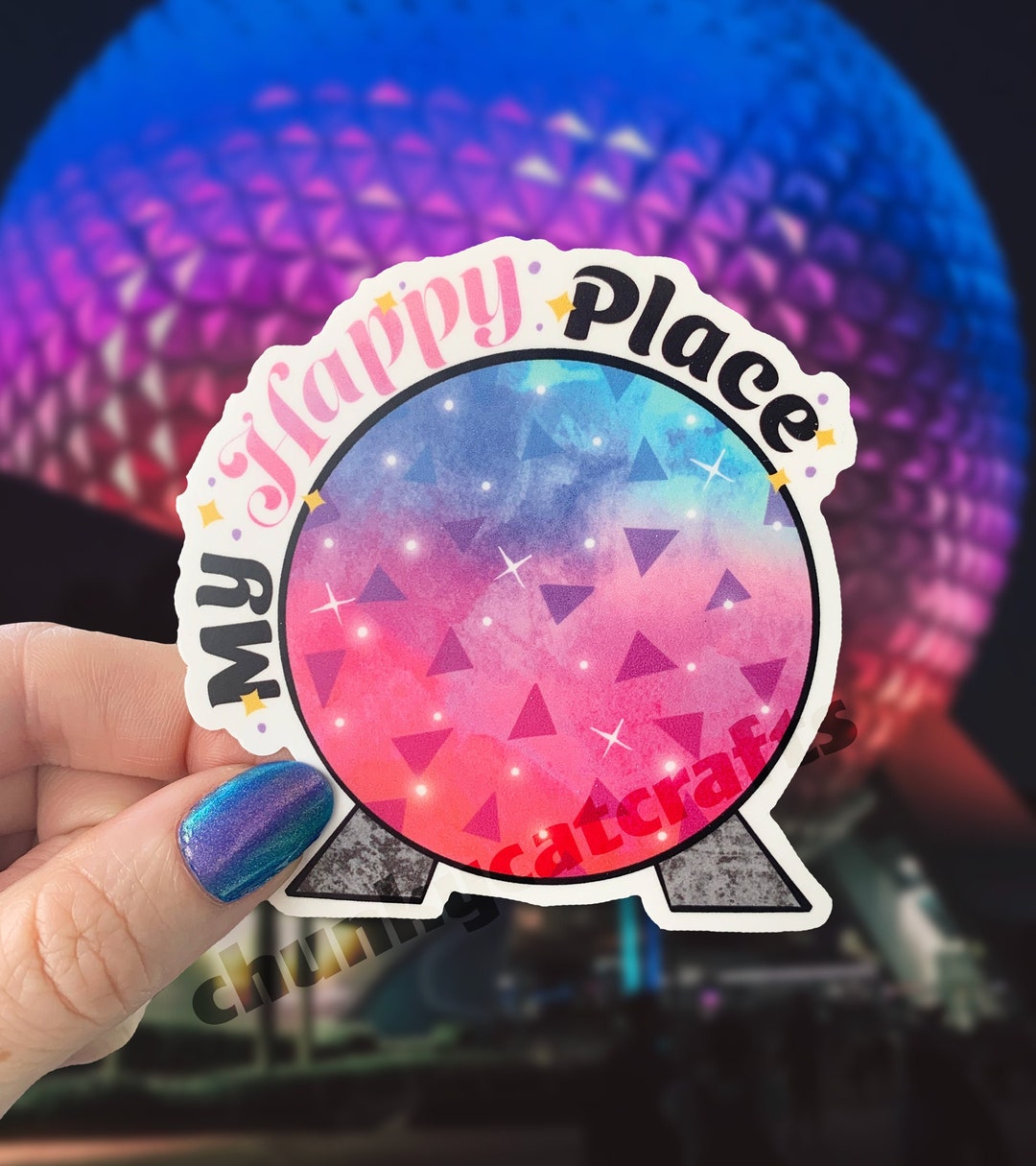 EPCOT Sticker - My Happy Place - Etsy
