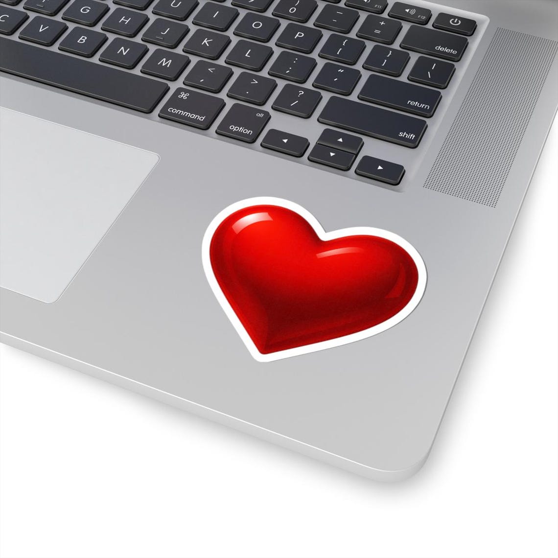 Red Heart Kiss-cut Stickers | Cute Laptop Decals, Love Stickers ...