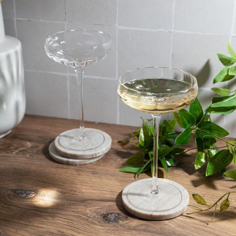 Coupe Glasses Vintage - Etsy