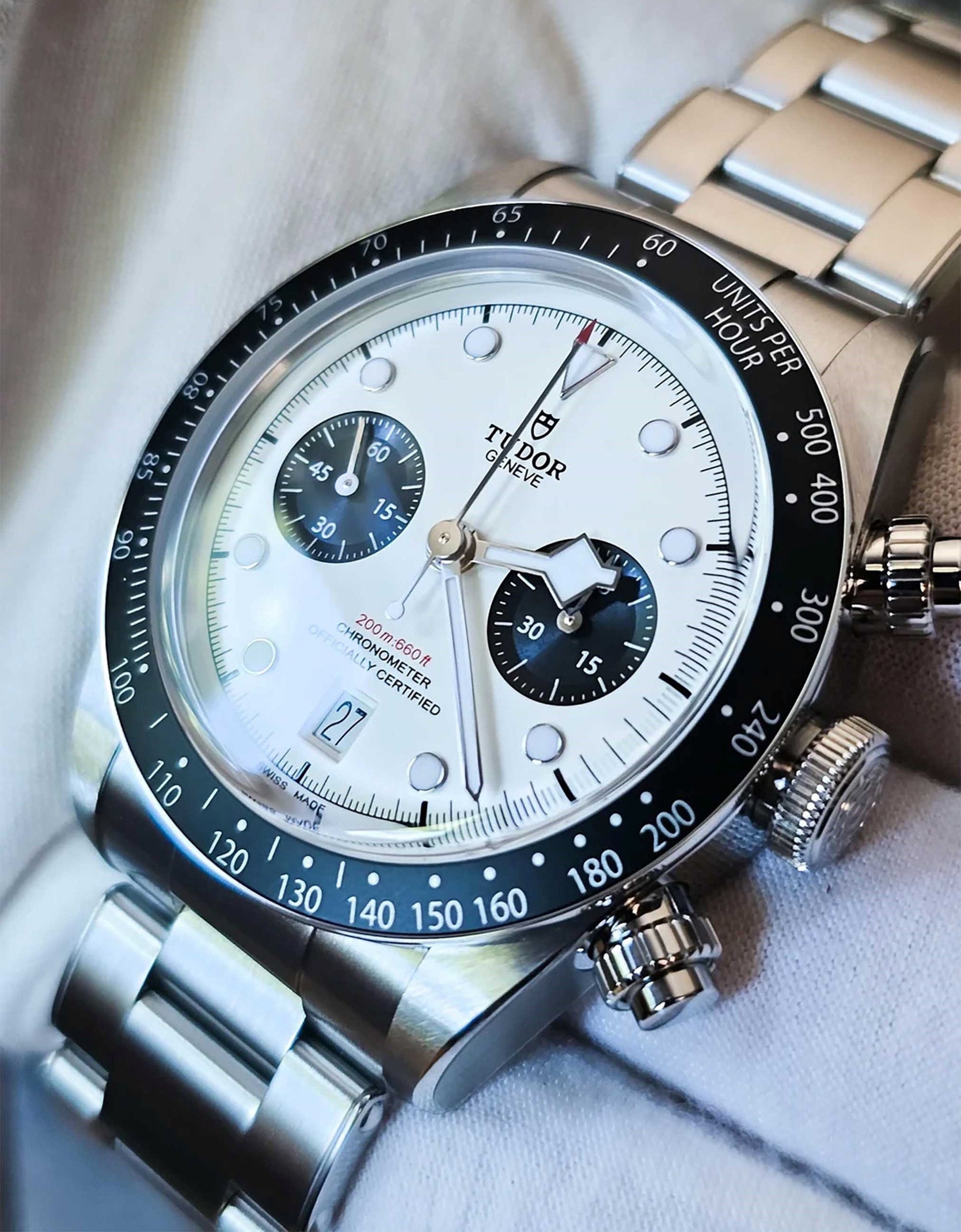 TUDOR Black Bay Chrono Chronograph Automatic Chronometer Men's Watch ...