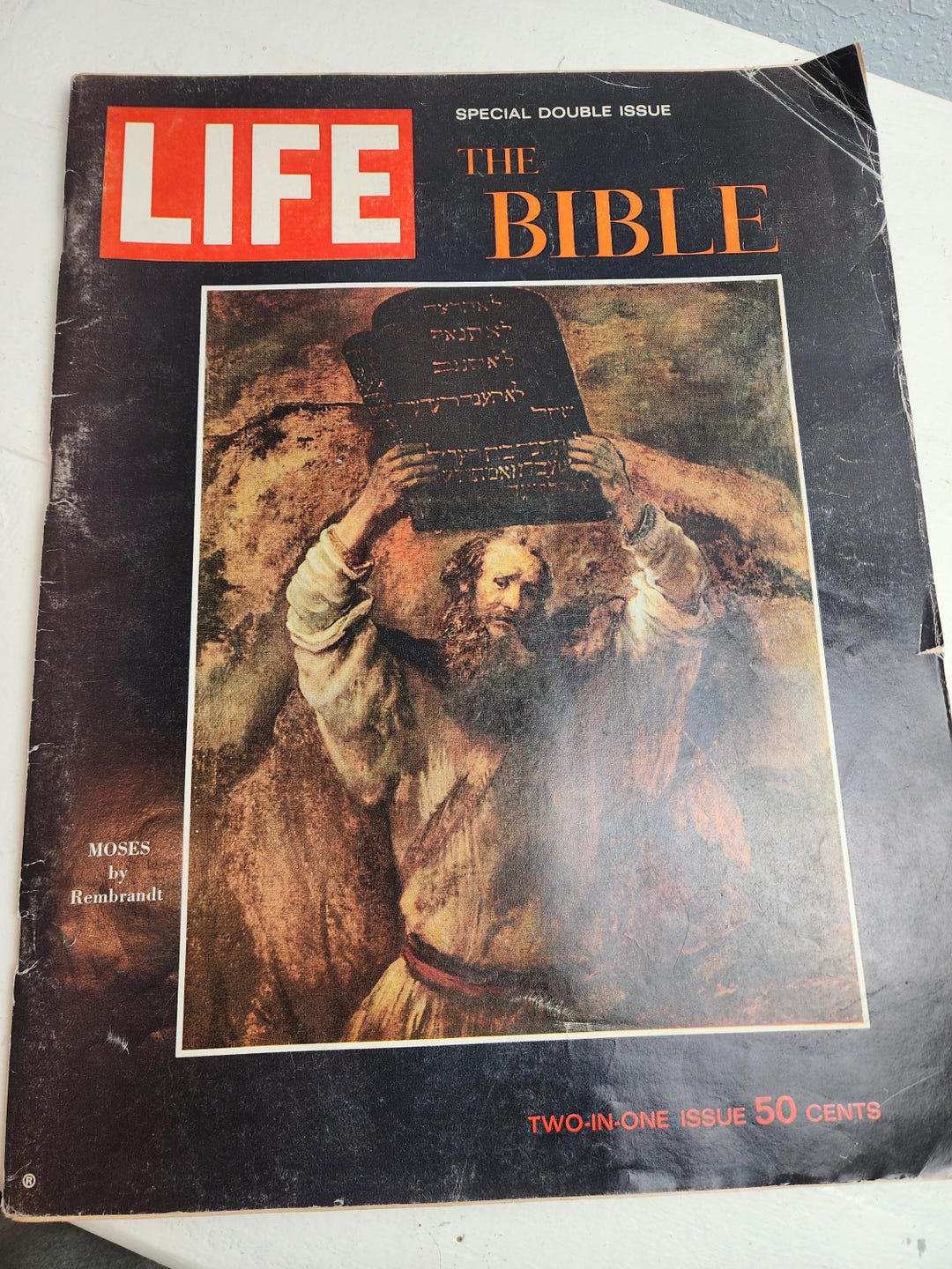 LIFE Magazine December 25, 1964 Special Double Issue: the Bible - Etsy