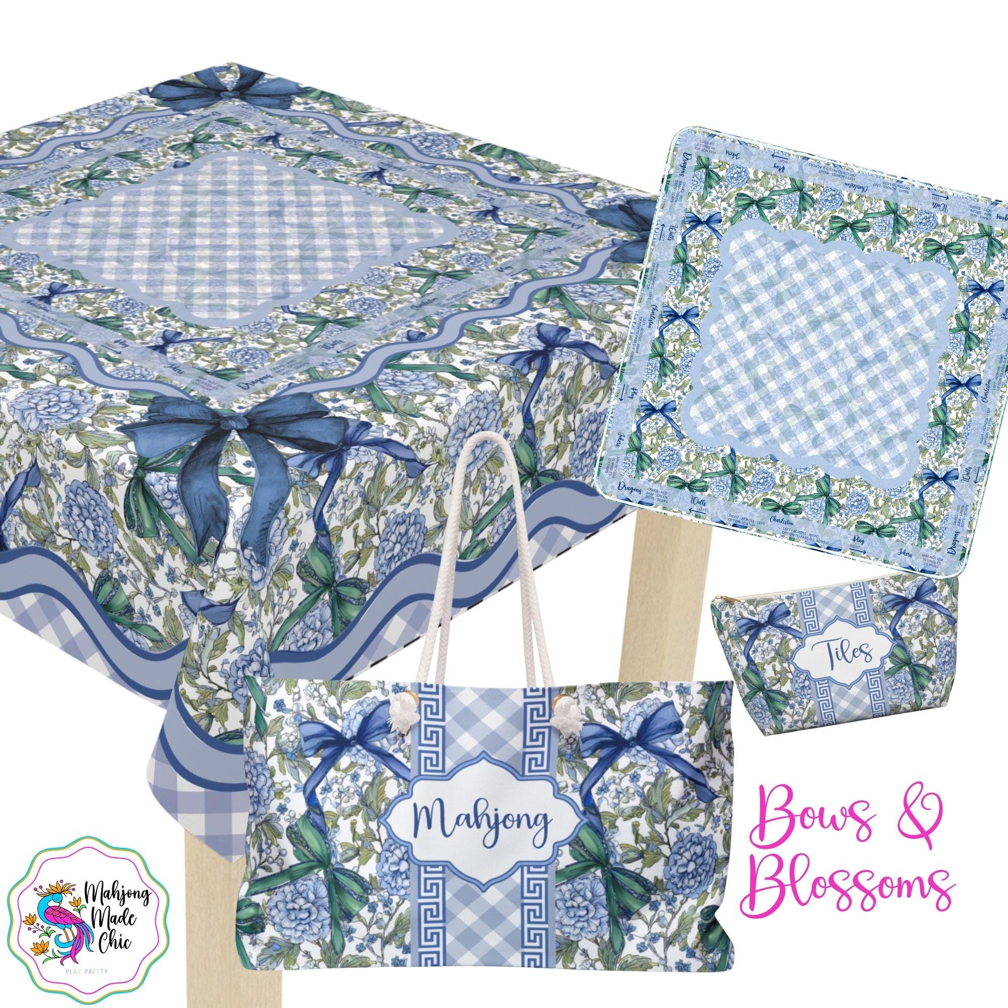 Mahjong Mat With Instructions, Neoprene Mahjongg Mat With Directions ...