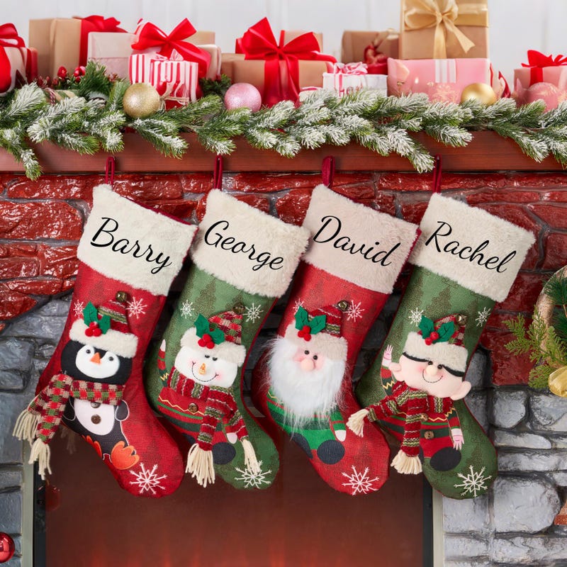 Burlap Custom Stocking - Etsy UK