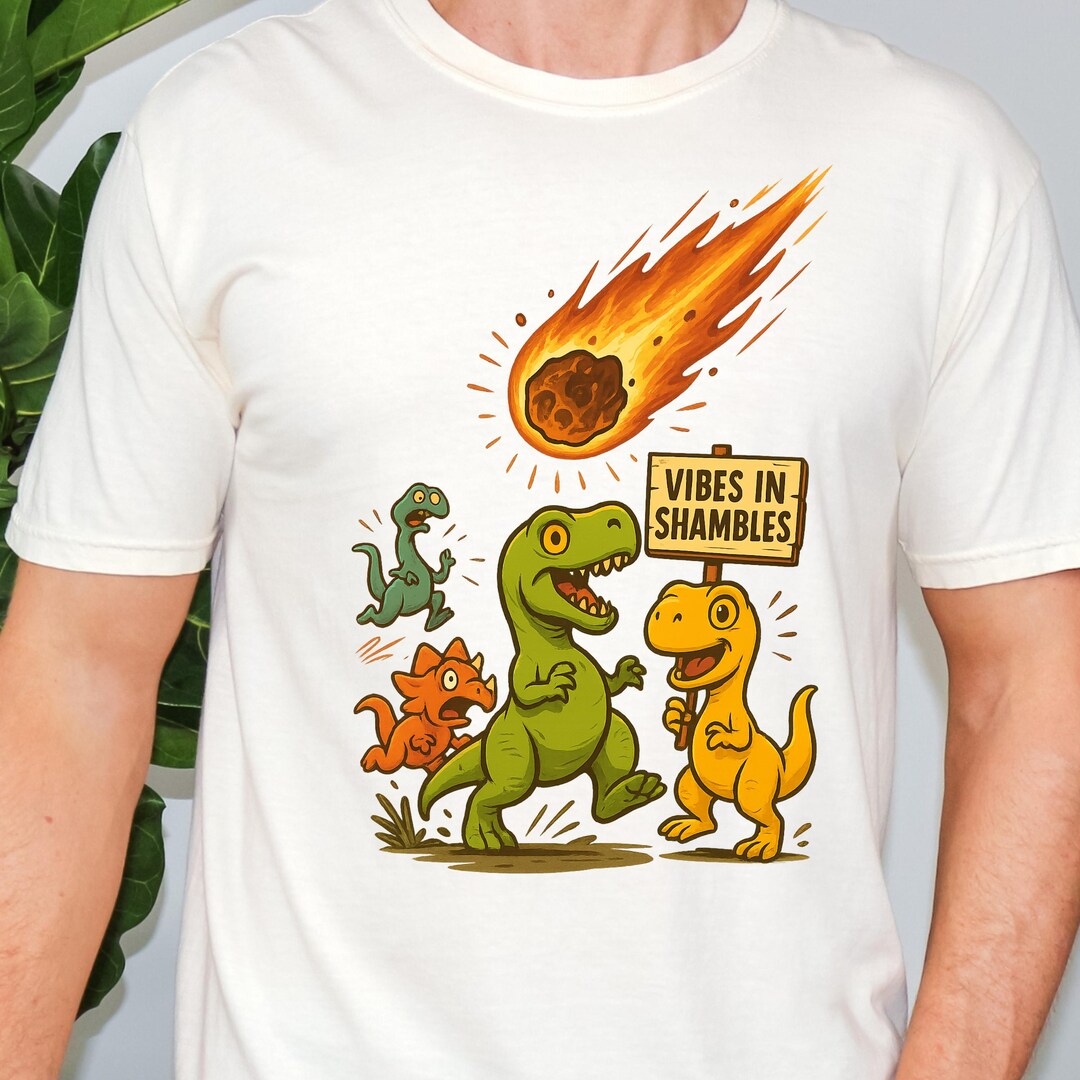 Apophis Meteorite Moon Planet Watcher Just End It Tshirt Velociraptor ...