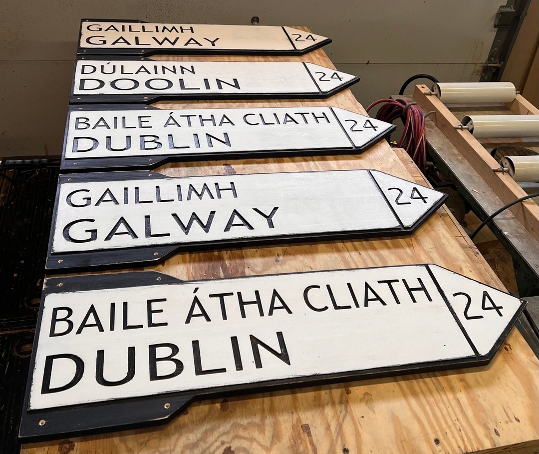 Large Customizable European Street Sign (scale Replica Wood Sign) 11”x ...