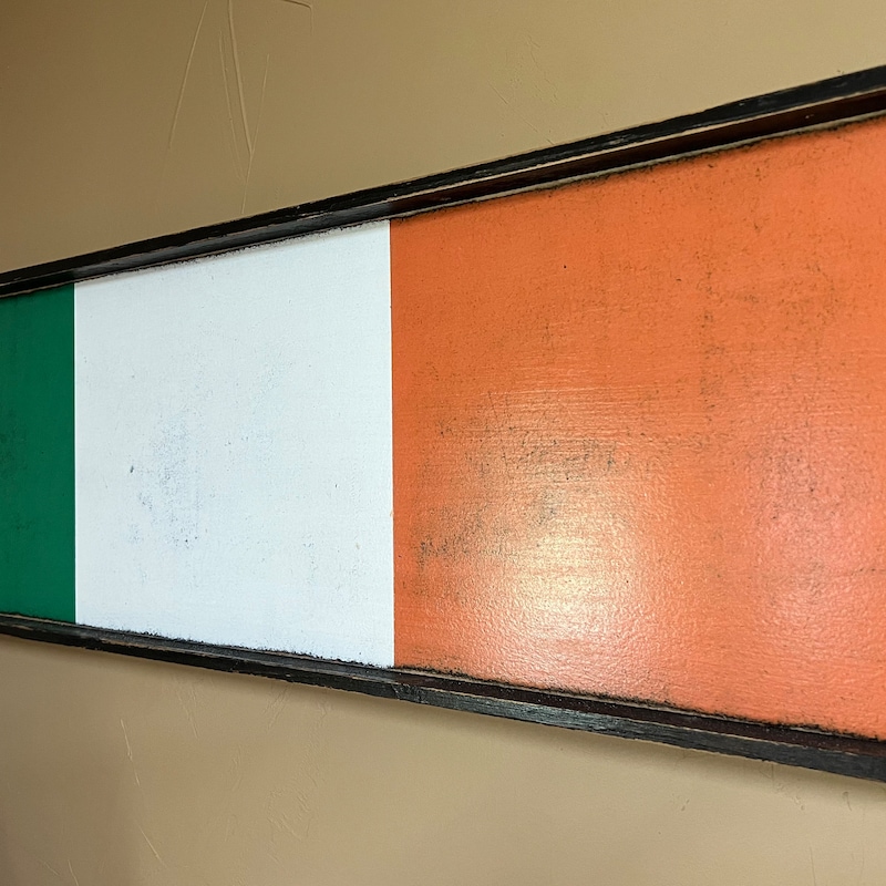 Wood Irish Flag - Etsy