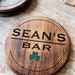 Custom Pub Whiskey Barrel Head Sign - Etsy