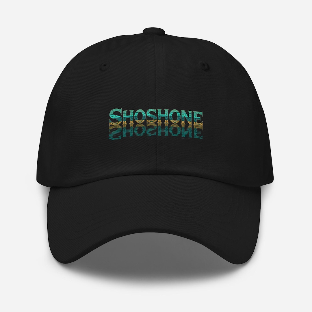 Shoshone Hat Indigenous Native Pride Cap Minimal Tribal Name Dad Hat ...