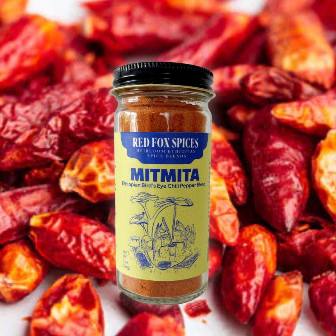 Authentic Ethiopian Mitmita Spice Blend: Fiery Bird's Eye Chili ...