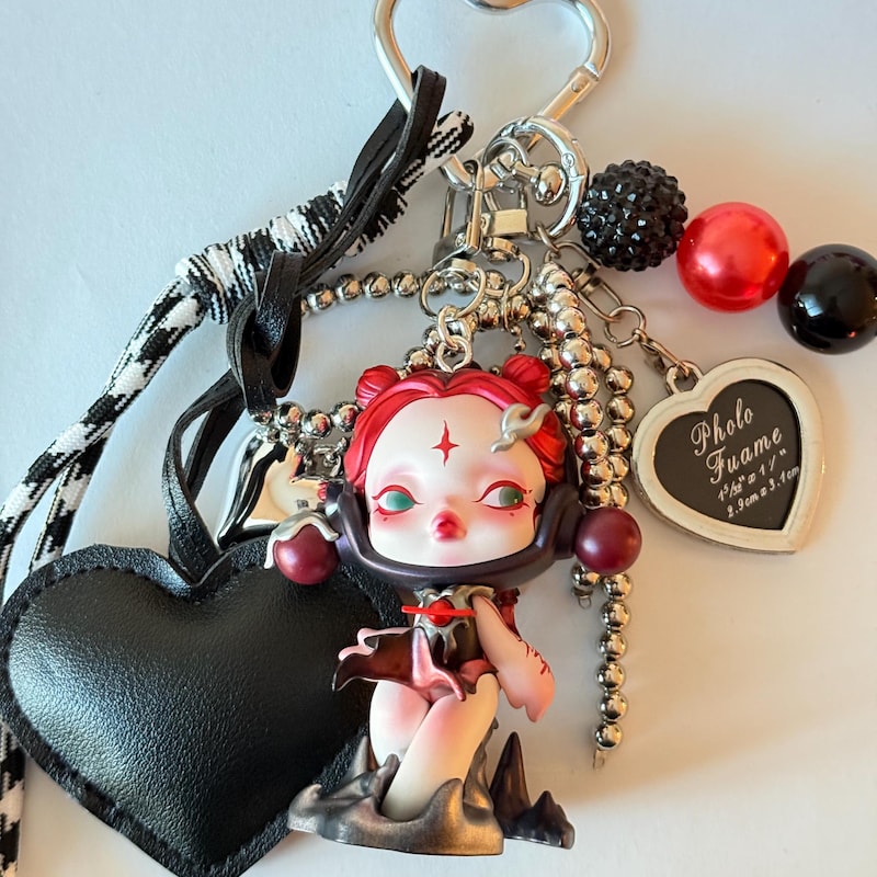 Skullpanda Keychain - Etsy