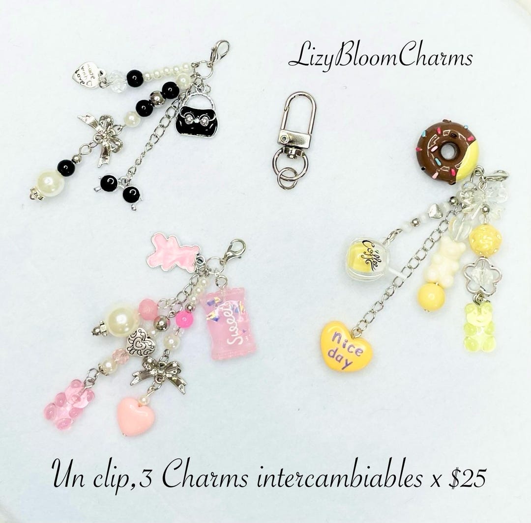 Interchangeable Charms: Metal, Polymer Clay & Resin - Bohemian, Kawaii ...