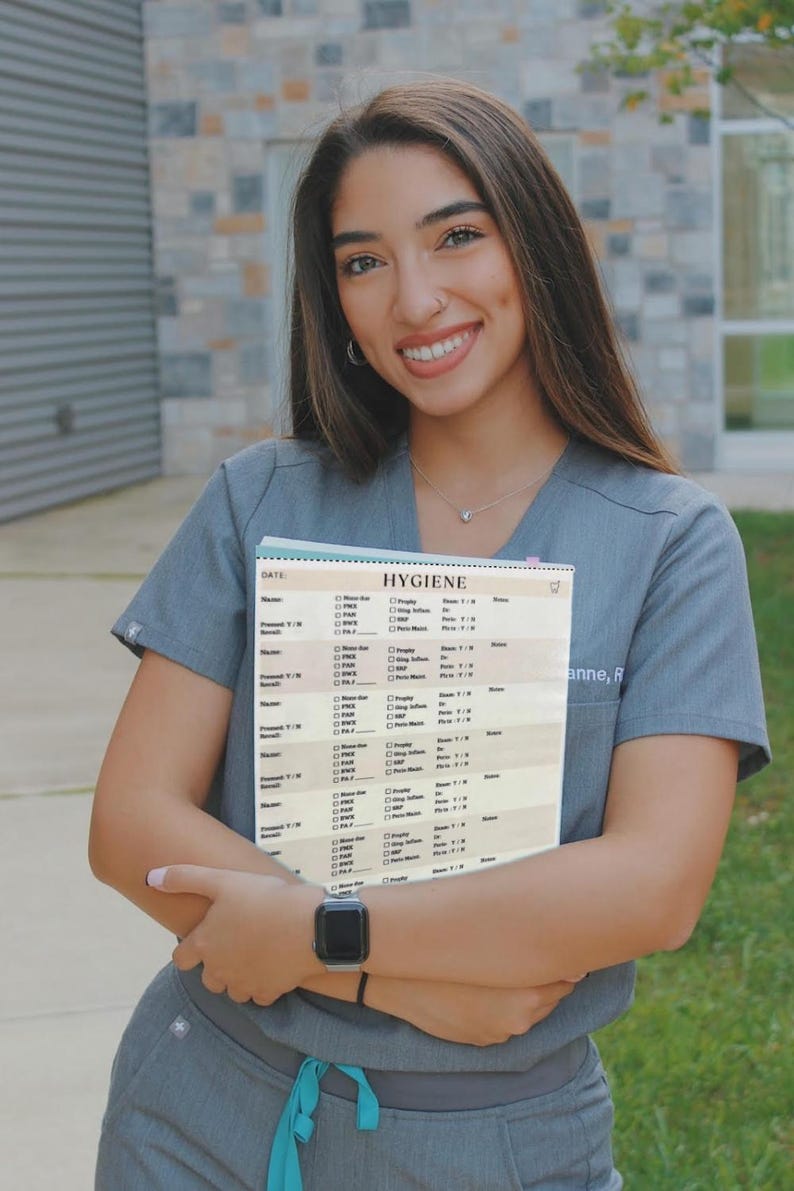 Dental Hygiene Patient Planner - Digital Template - Etsy