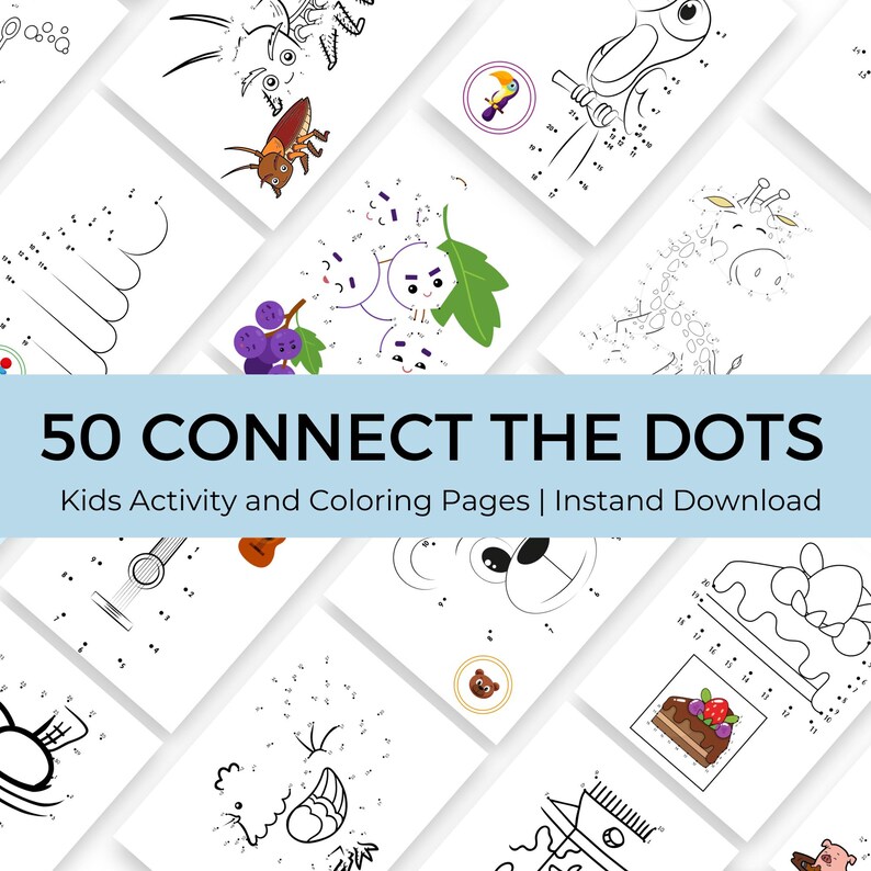 Kids Printable Activity Bundle | 10-in-1 Coloring, Tracing & Learning ...