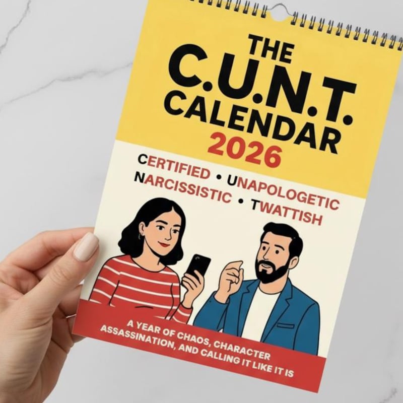 Rude Calendar 2026 - Etsy UK