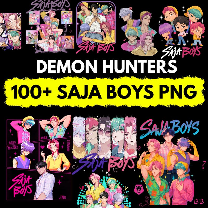 Saja Boys Logo Svg - Etsy
