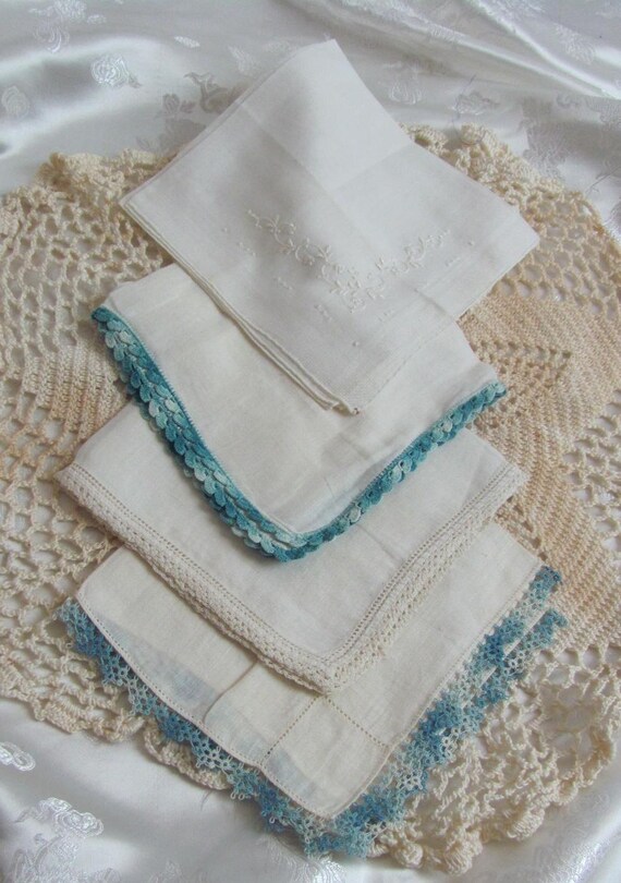 4 antique vintage used - Gem