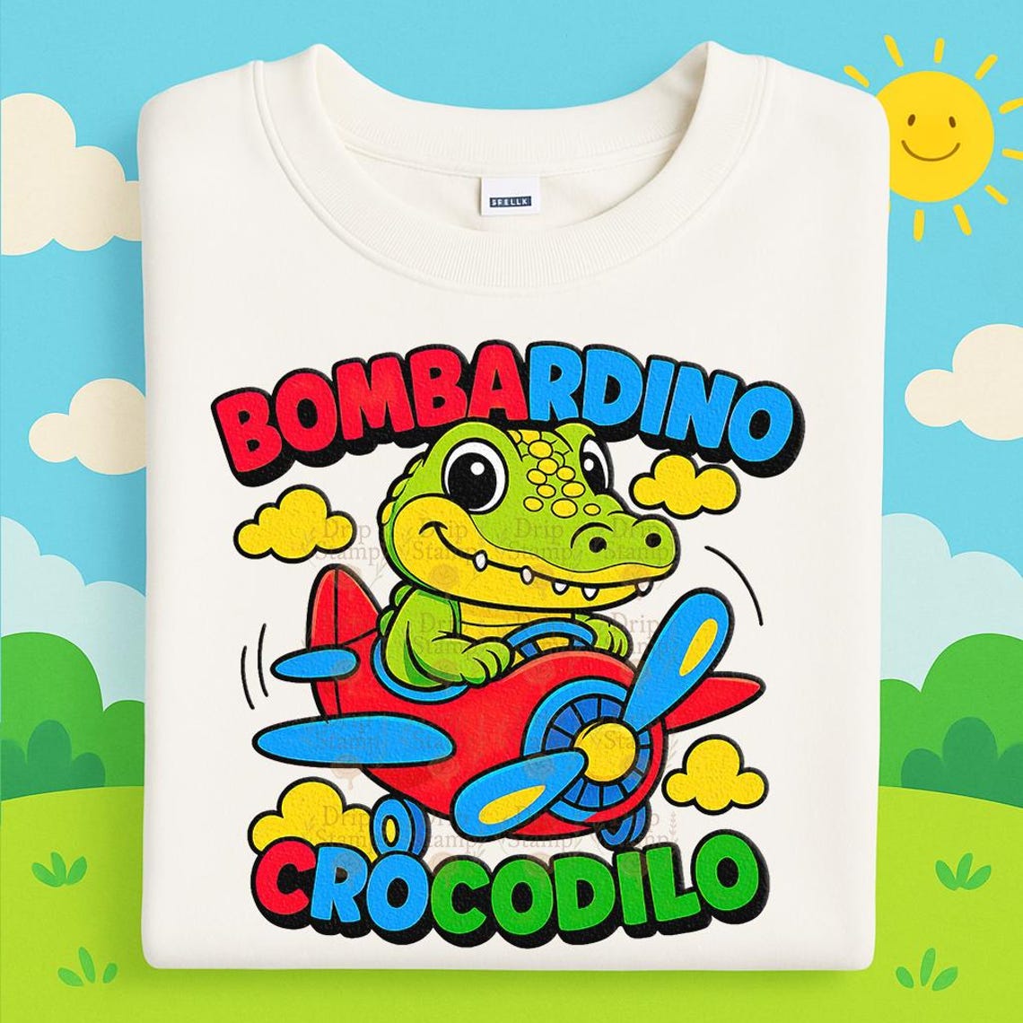 Bombardino Crocodilo Baby PNG | Viral Brainrot Meme Character for Kids ...