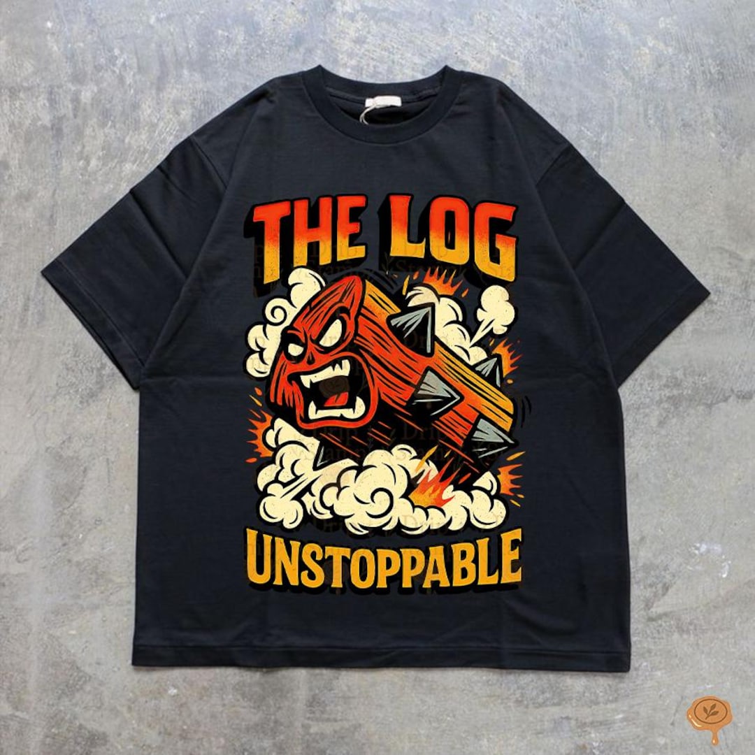 The Log Clash Royale PNG - Retro Comic Art | DTF & Sublimation File - Etsy