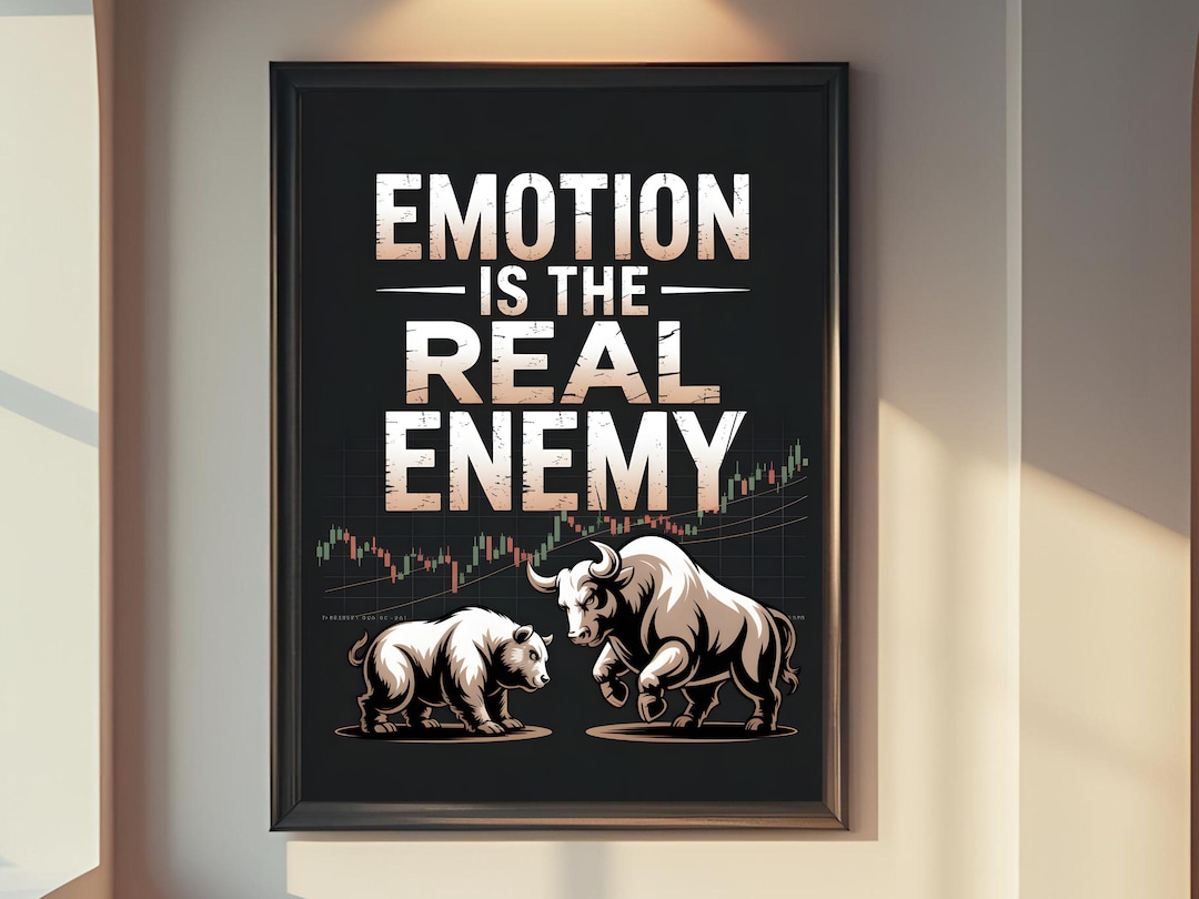 Trading Artwork Poster, Stock Market Wall Art, Wall Decor for Traders ...