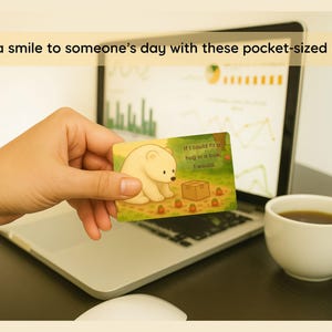 Tiny Love Notes™ – Printable Boxhead Bear™ Encouragement Cards | Mini ...