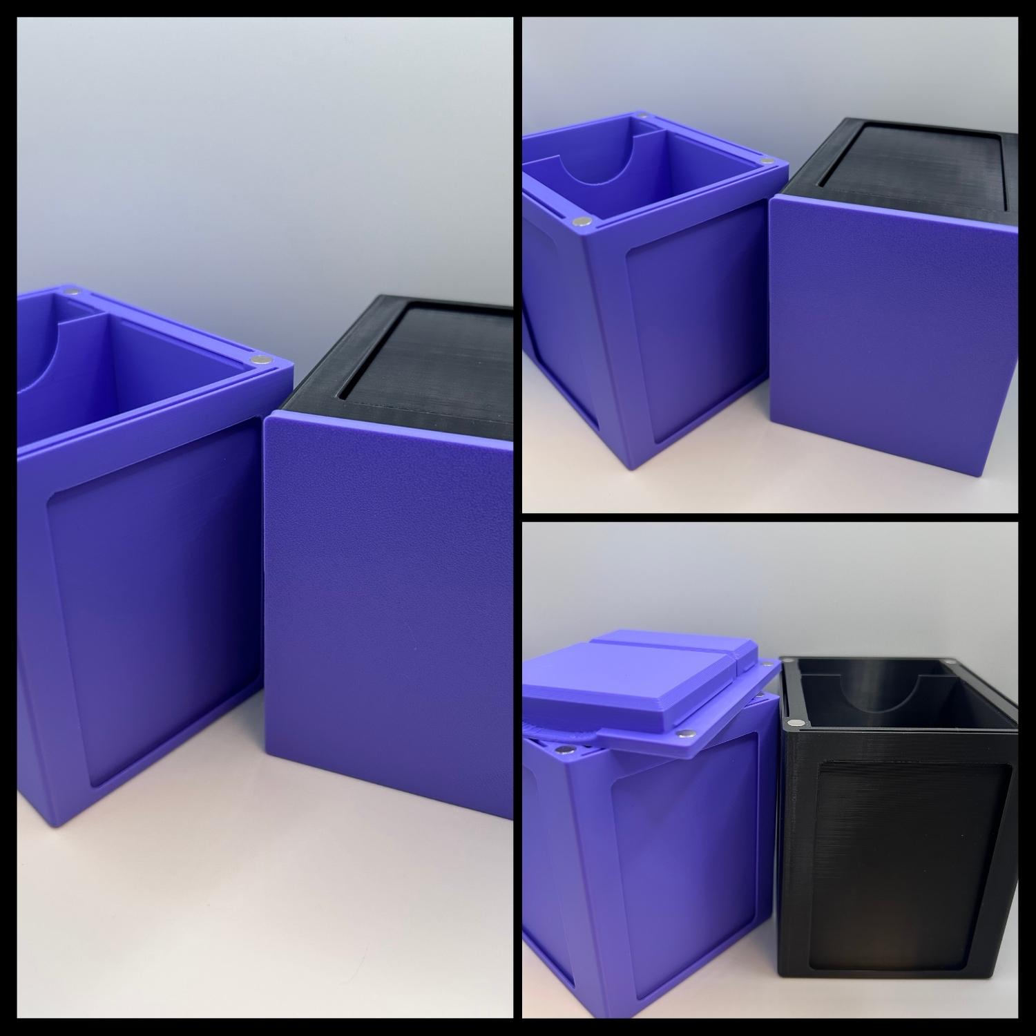 3D Printed Modular Commander Deck Box: Holds 100+ TCG Cards - Etsy