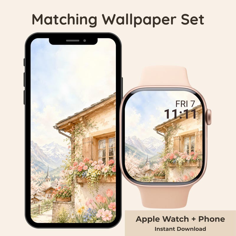 Matching Apple Wallpaper - Etsy