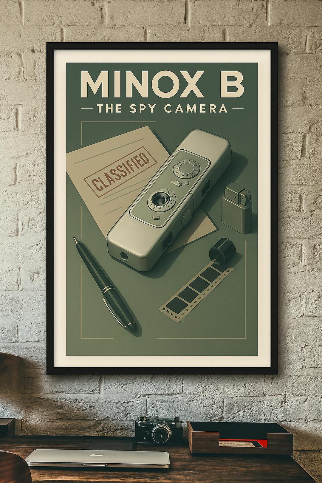 Minox B Spy Camera Poster: Vintage Microfilm Photography Print (digital Download) - Etsy