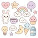 Kawaii Cute Pastel Clipart Bundle | Png, Jpg, Svg, Pdf Files ...