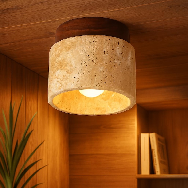 Earthy Flush Mount - Etsy