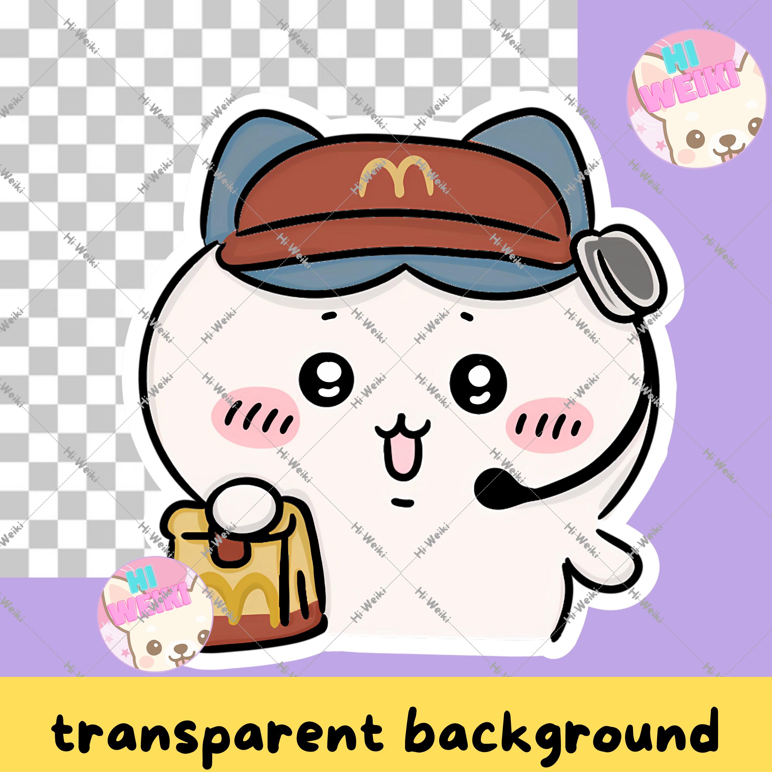 20 Stickers Chiikawa Kawaii Clipart 20 PNG, Digital Stickers, Cute ...