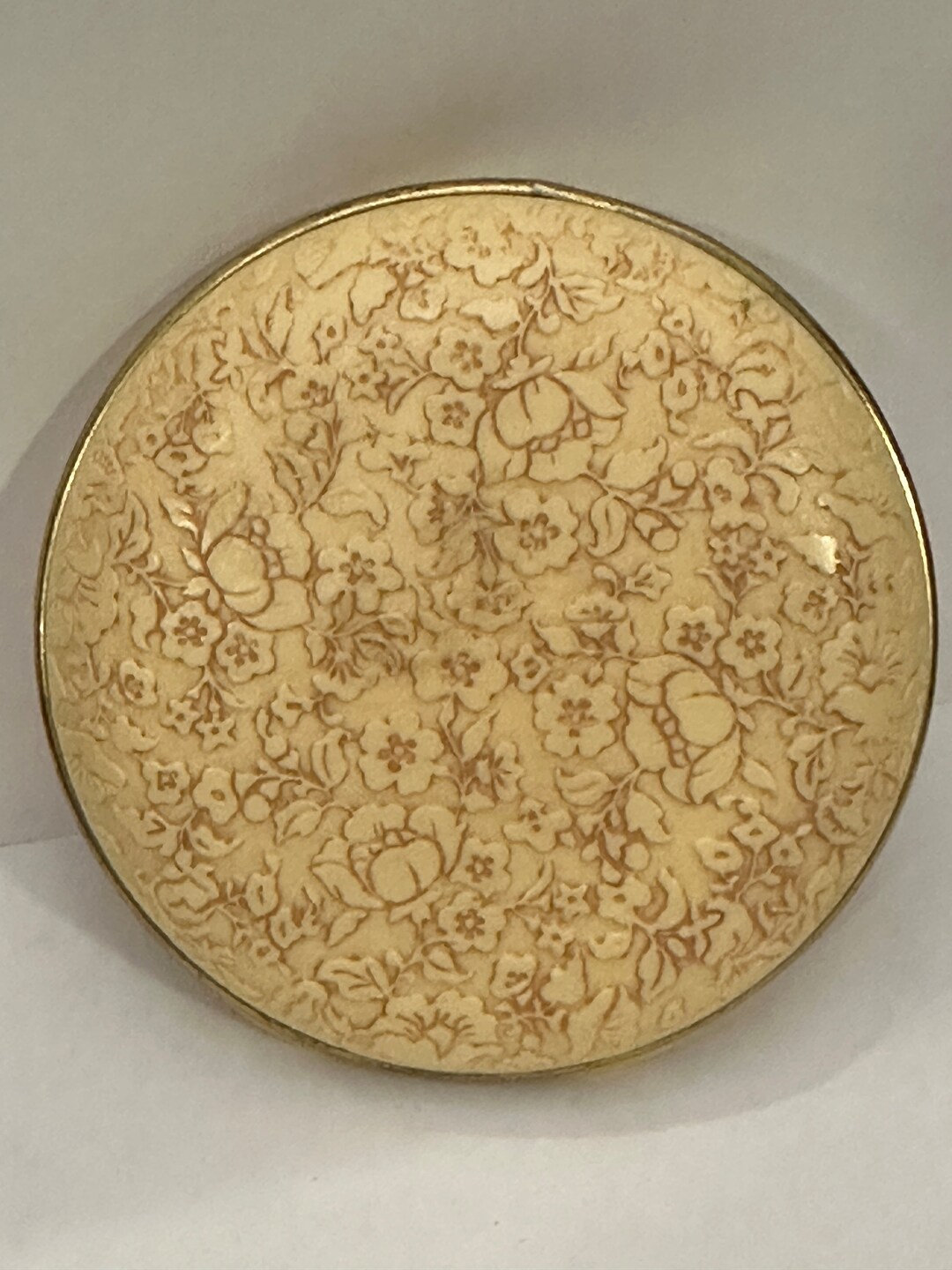 Vintage Avon Embossed Flowers Face Powder Compact - Etsy