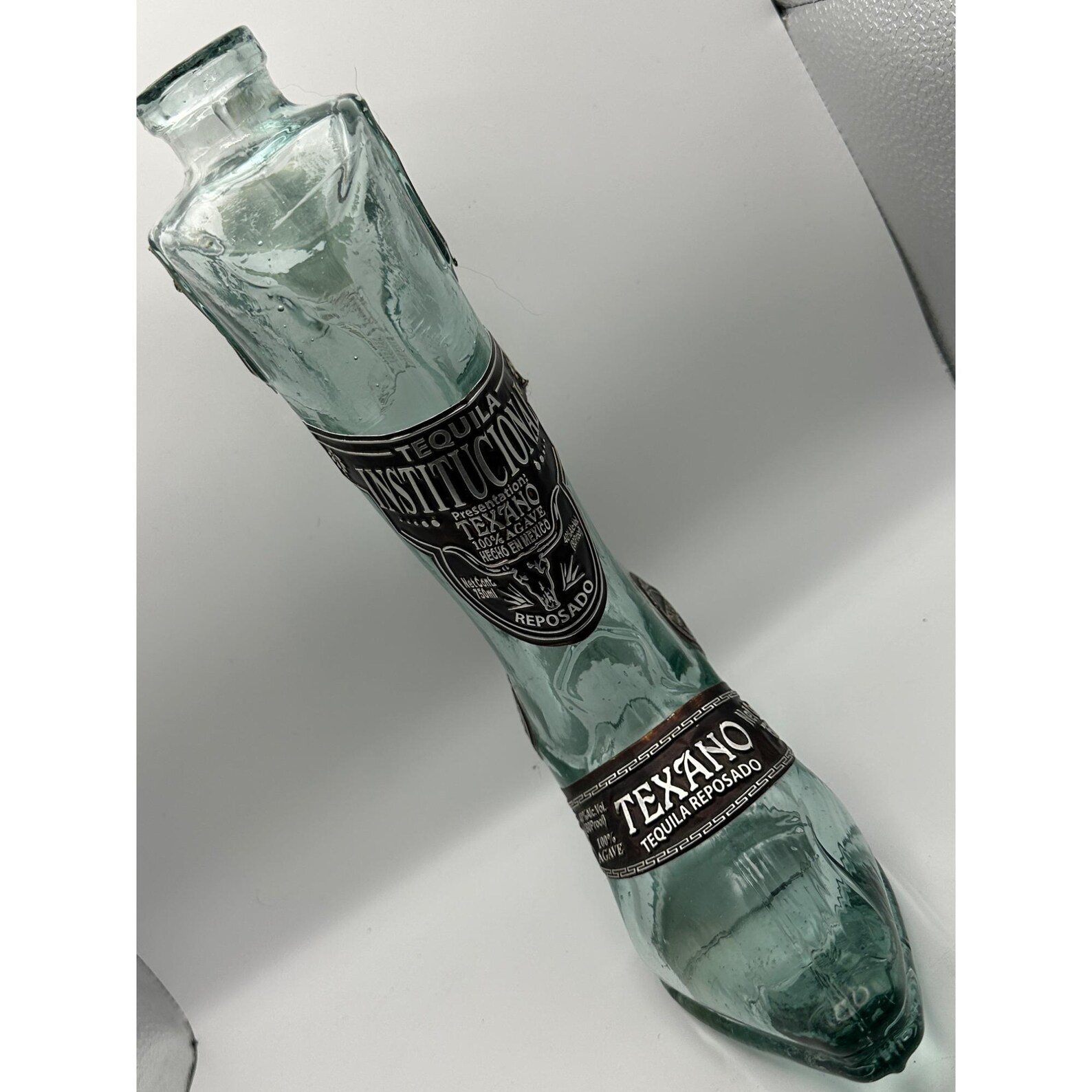 Tequila Texano Reposado Cowboy Glass Boot Empty 750ml Bottle Only No ...