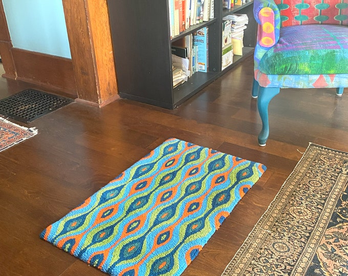 Ogee Punch Needle Rug Kit - Etsy