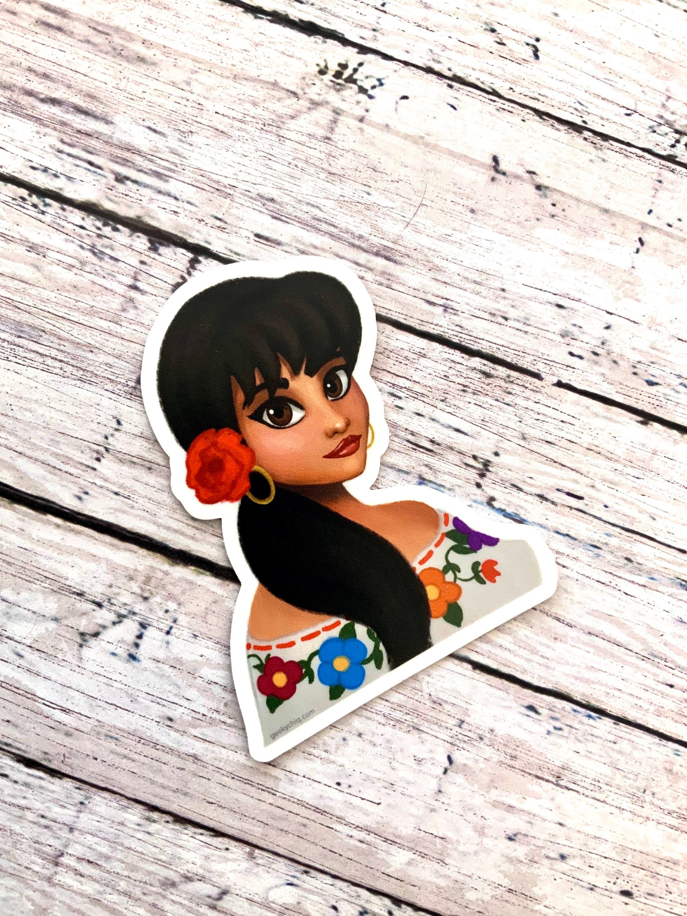 Cute Hispanic Latina Girl Sticker - Etsy