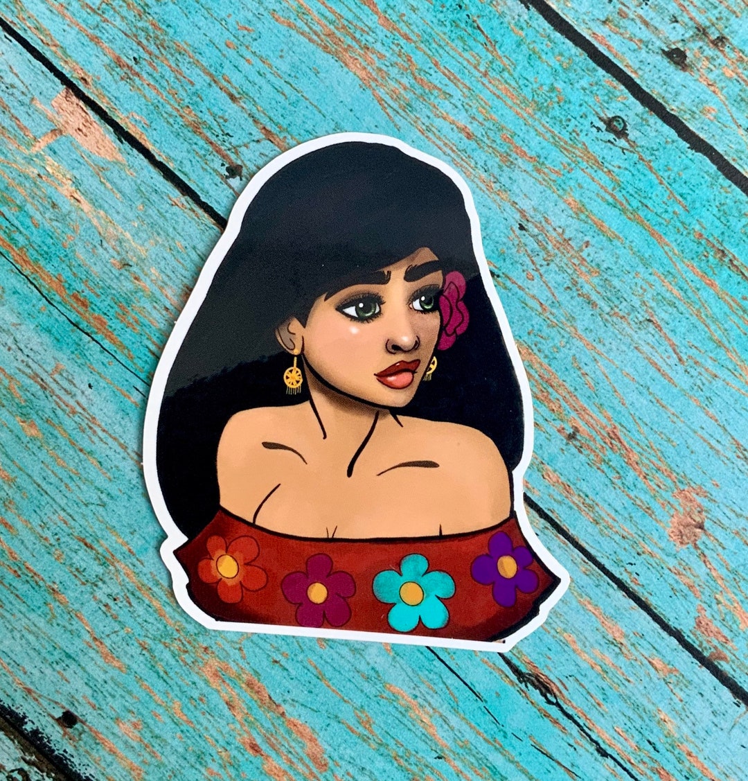 Beautiful Latina Mexican Girl Sticker - Etsy