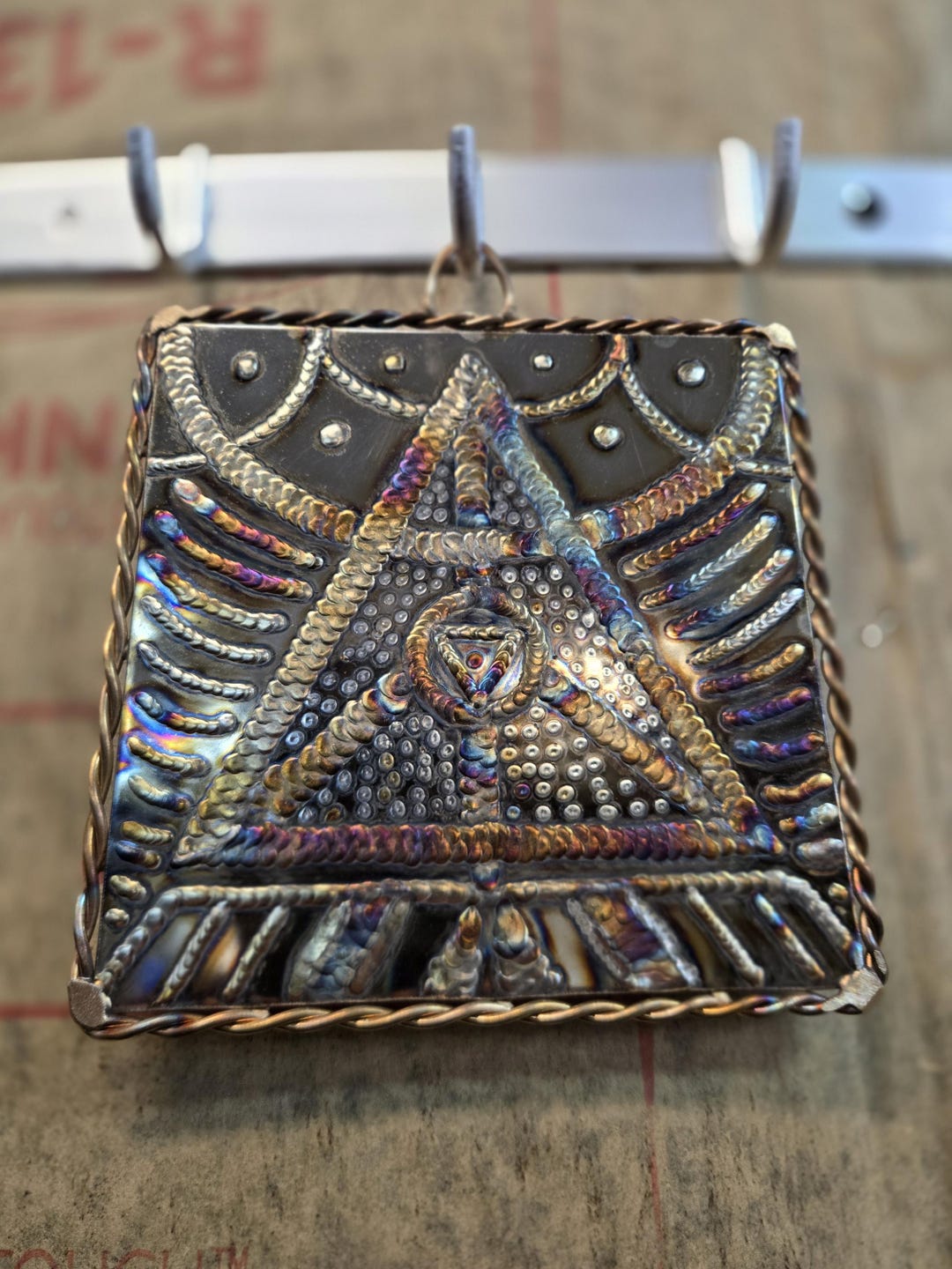 TIG Welded Pyramid Art - Etsy