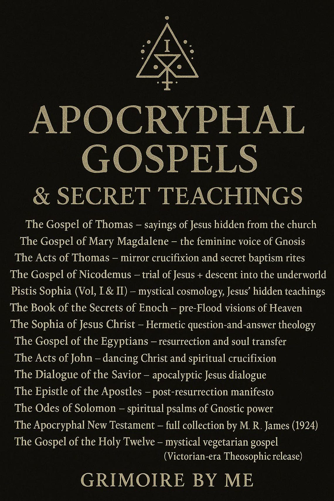 Apocryphal Gospels & Secret Teachings PDF Bundle – Forbidden Early ...