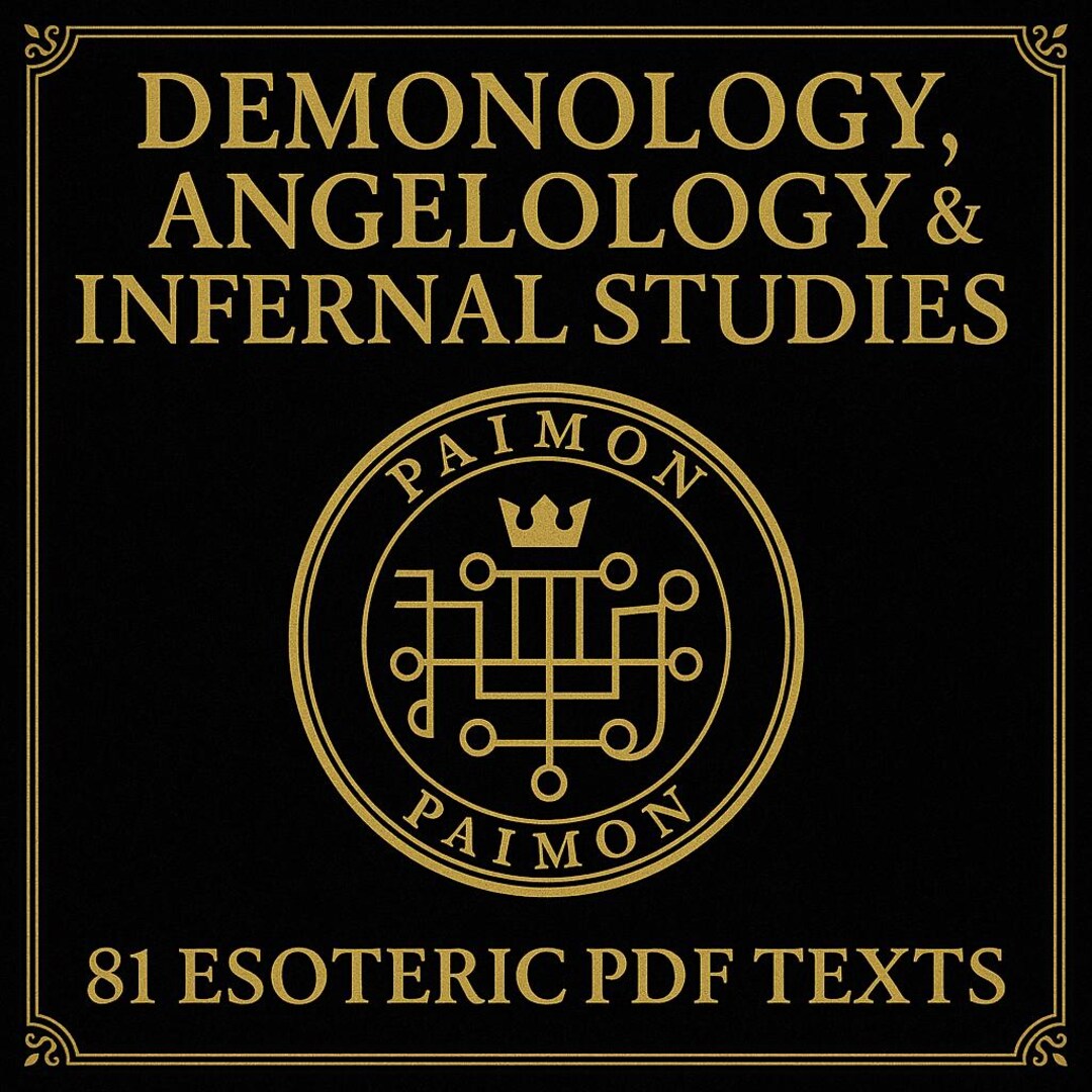 Demonology, Angelology, Infernal Studies Library – 81 Rare PDF Texts on ...