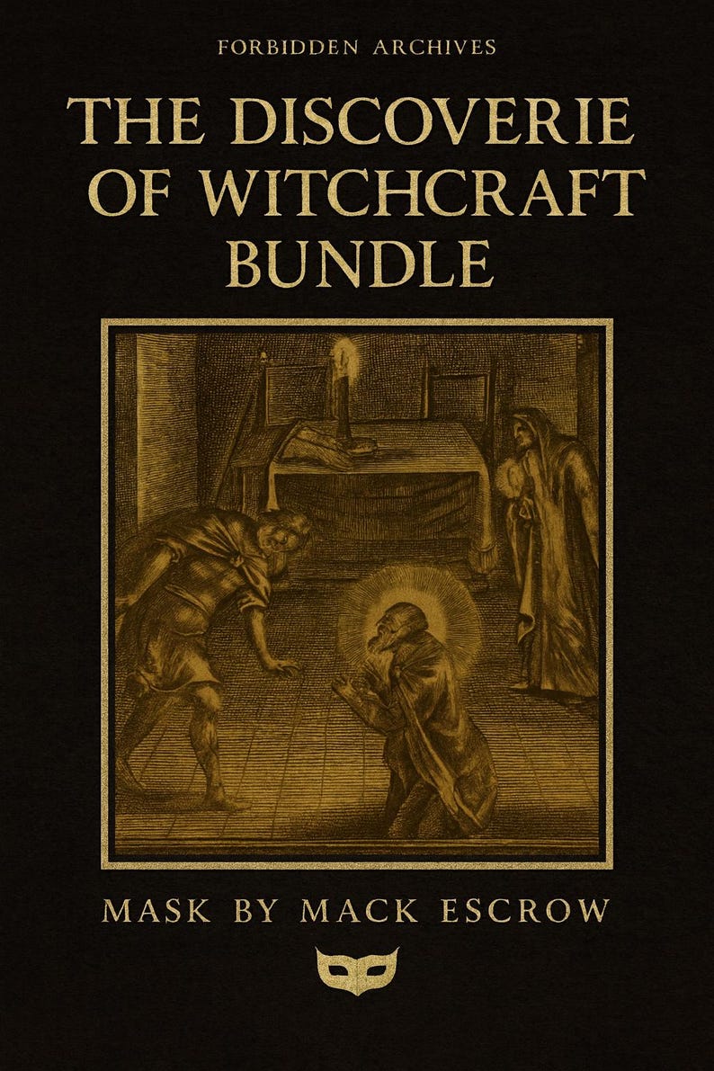The Discoverie of Witchcraft Bundle – 3 Rare Witchcraft & Demonology ...