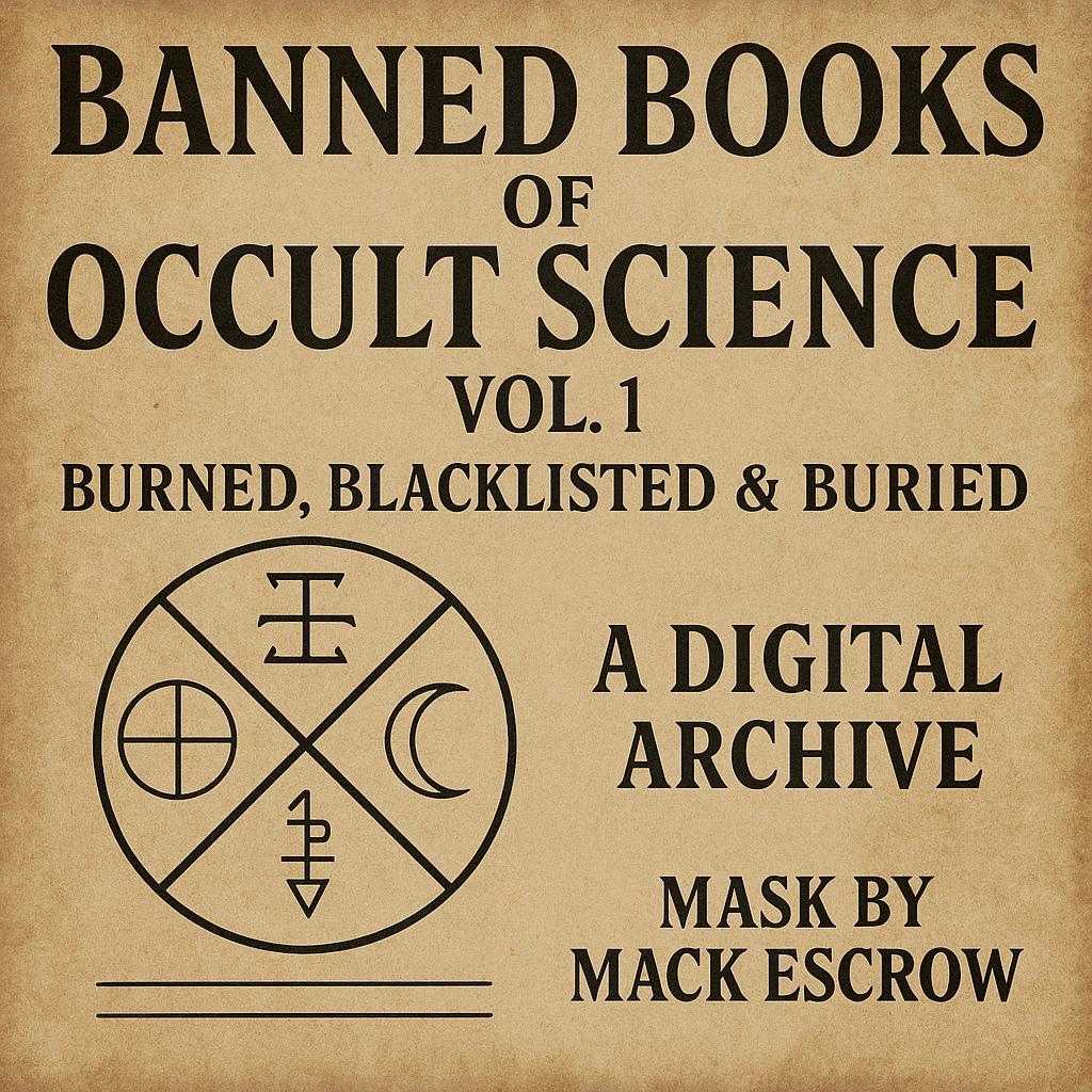 Banned Books of Occult Science Vol. 1 – Grimoires, Heretic Texts ...