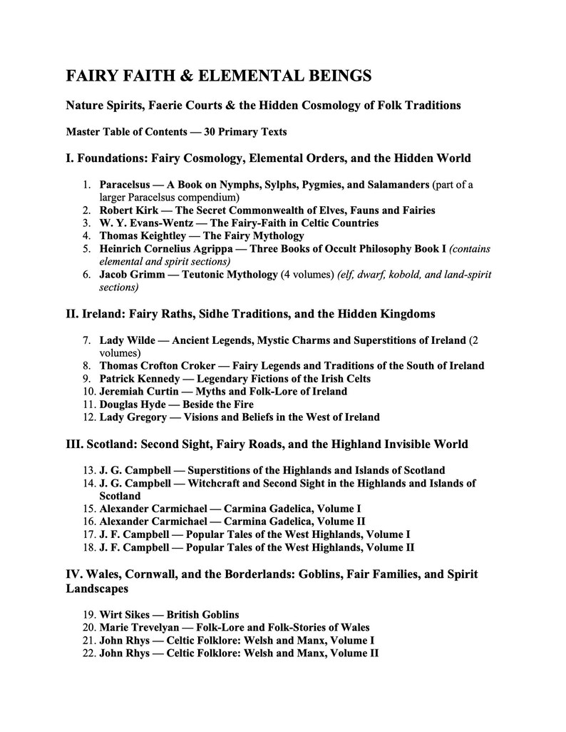 Fairy Faith & Elemental Beings — Nature Spirits, Faerie Courts, Celtic ...