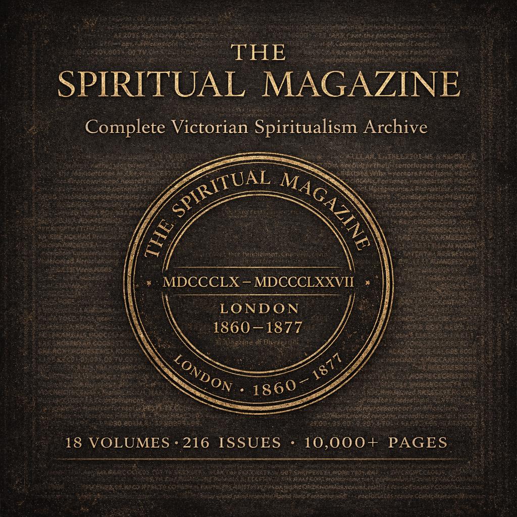 THE SPIRITUAL MAGAZINE (1860–1877) — Complete Victorian Spiritualism ...
