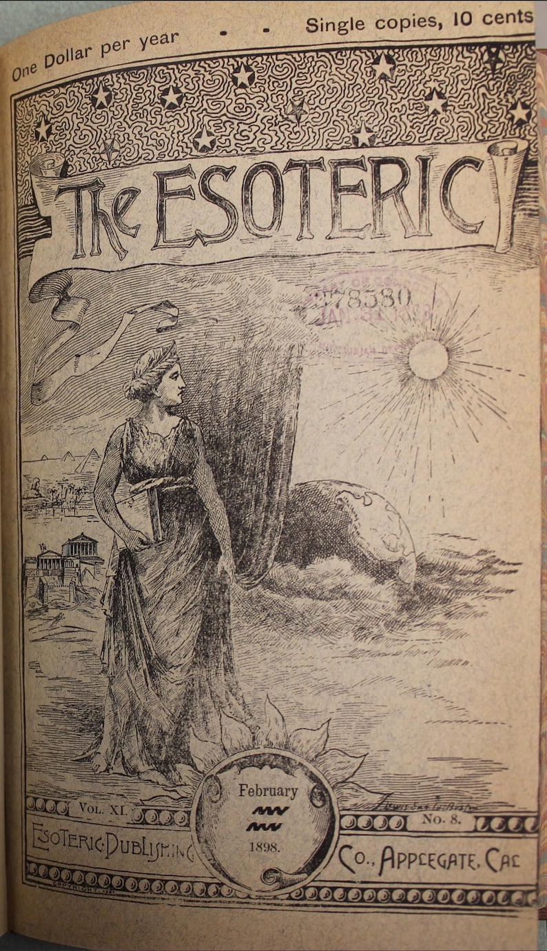 The Esoteric (1887–1899) Complete Digital Archive – 12 Volumes, 7,000 ...
