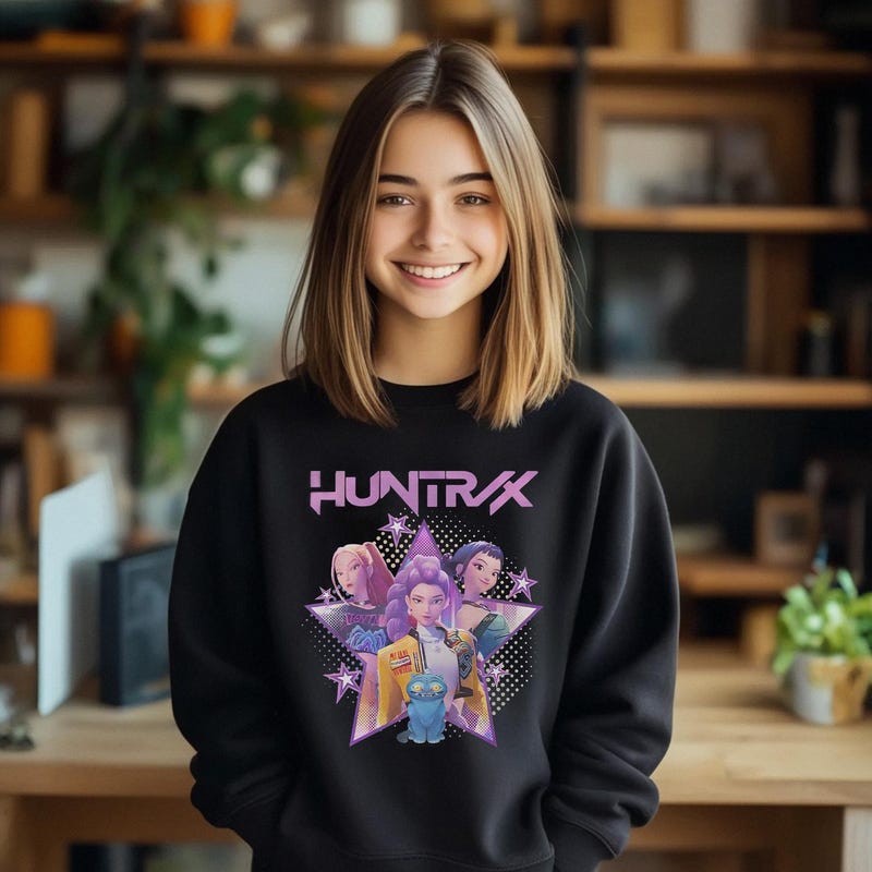 Kpop Demon Hunters Huntrix Merch Hoodie - Etsy