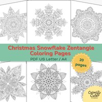 Printable Doodle Mandala Page - Etsy