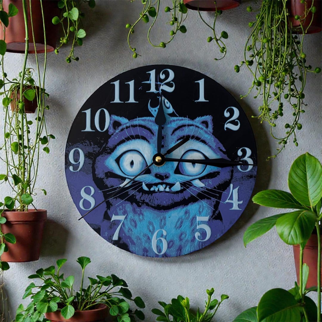 3D Printed Derpy Wall Clock Inspired by K-pop Demon Hunters - Etsy